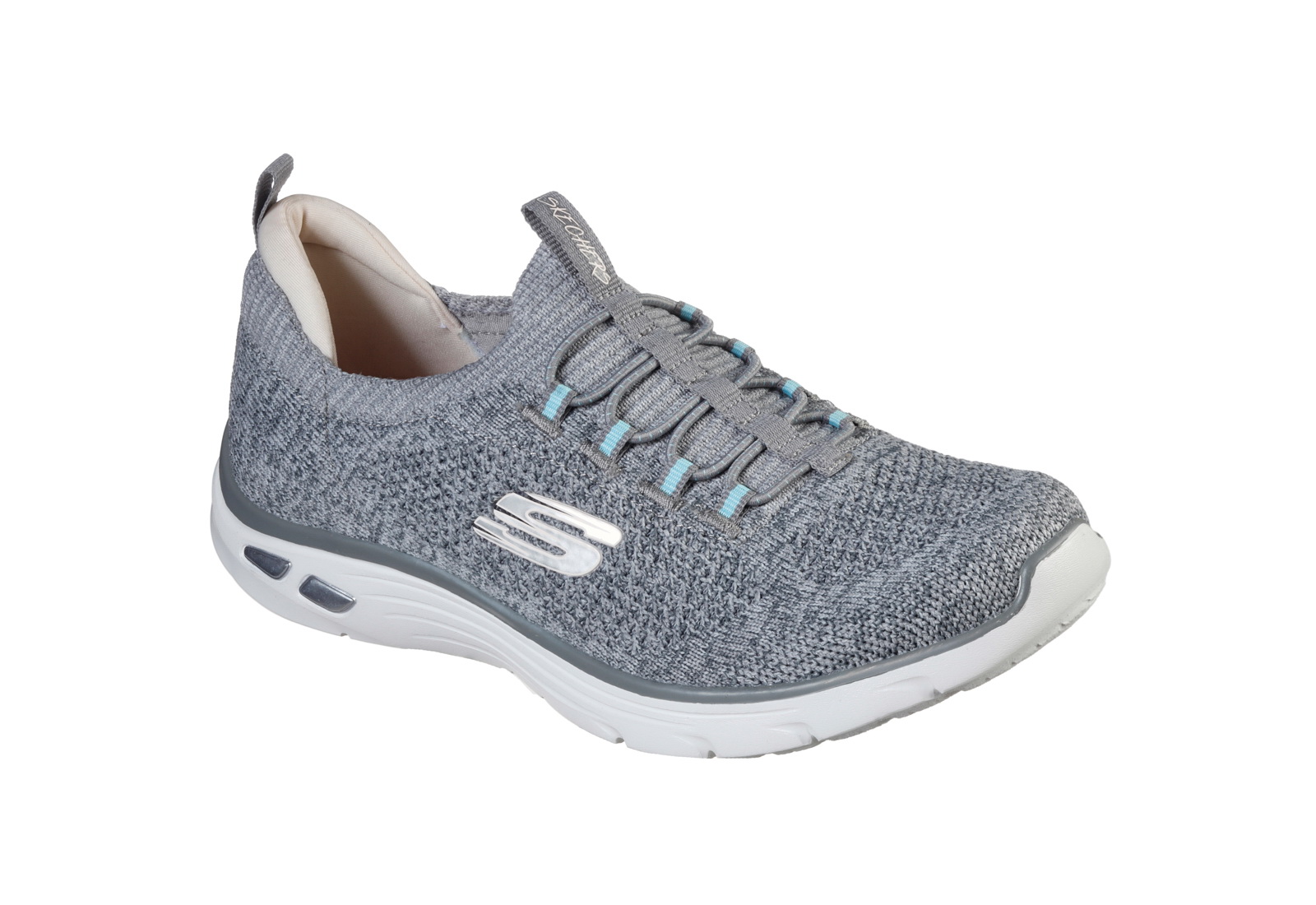 Skechers Wsuwane - Empire D lux - Sharp Witted - 149007-GYLB - Obuwie i ...